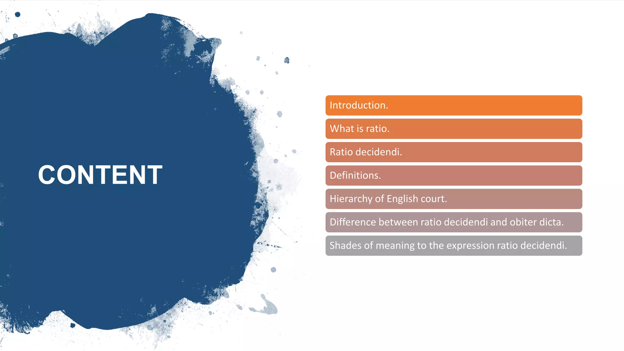 RATIO DECIDENDI | PPTX