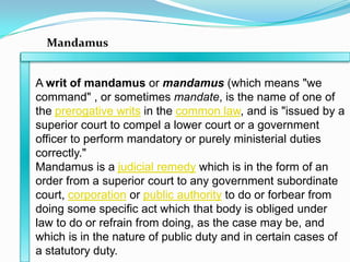 Judicial review | PPT