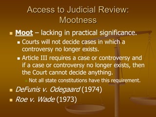 Judicial review | PPTX