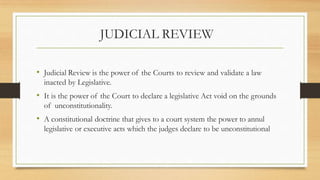 Judicial review | PDF