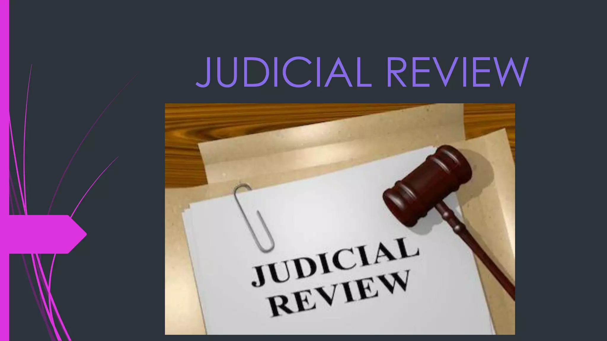 JUDICIAL REVIEW (Brief Notes) | PDF