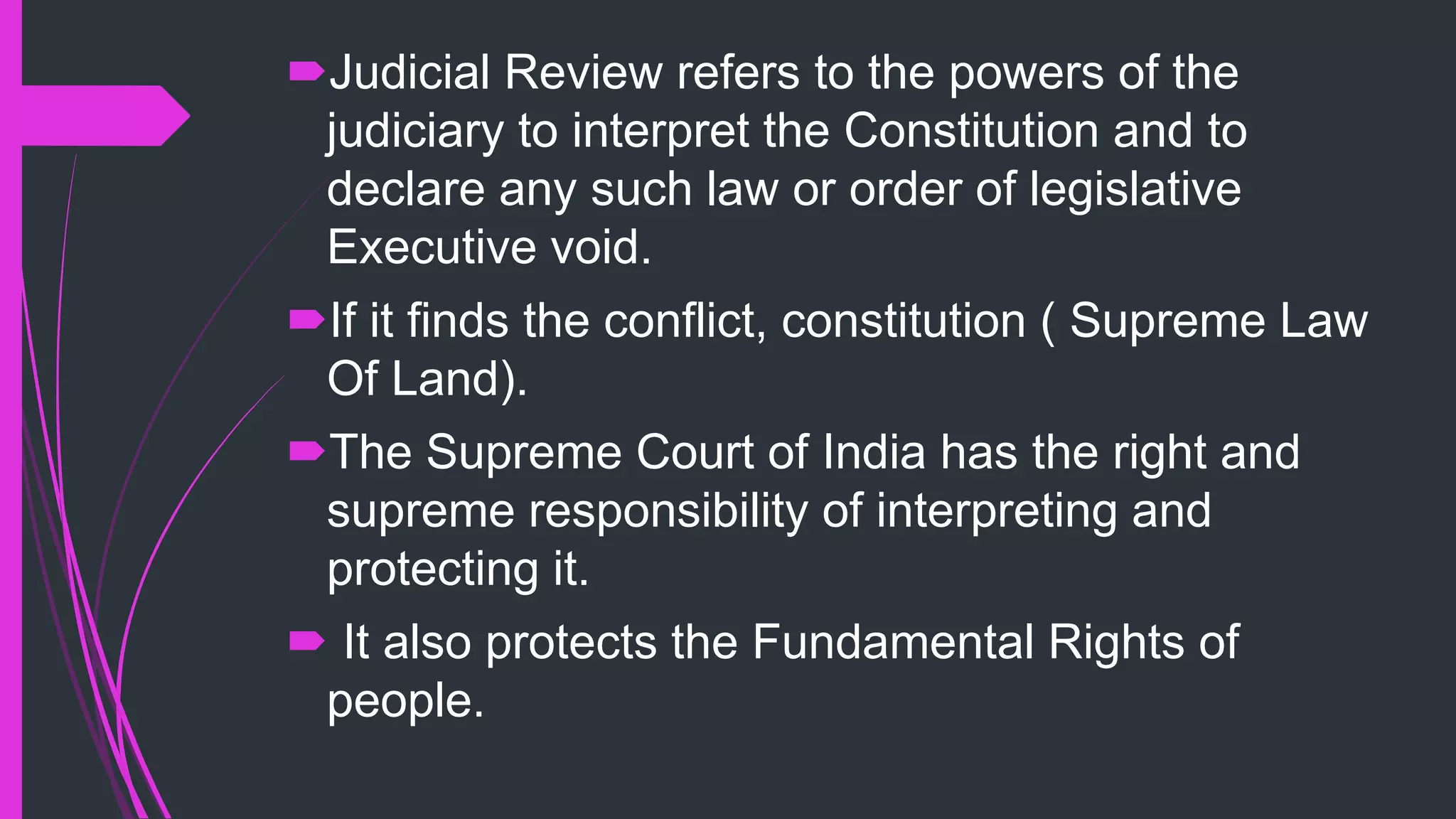 JUDICIAL REVIEW (Brief Notes) | PDF