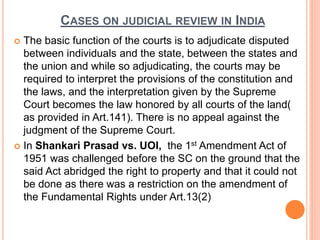 Judicial review | PPTX