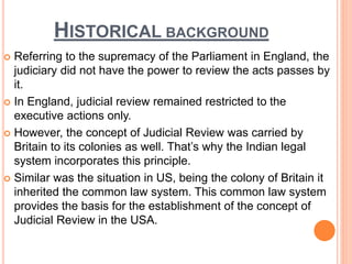Judicial review | PPTX