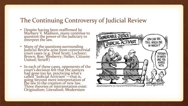 Judicial review ppt | PPTX