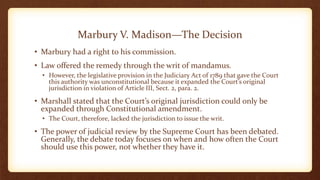 Judicial review ppt | PPTX