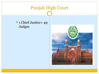 Judicialstructureofpakistan 100303005350-phpapp02 | PPT