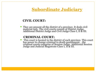 Judicialstructureofpakistan 100303005350-phpapp02 | PPT