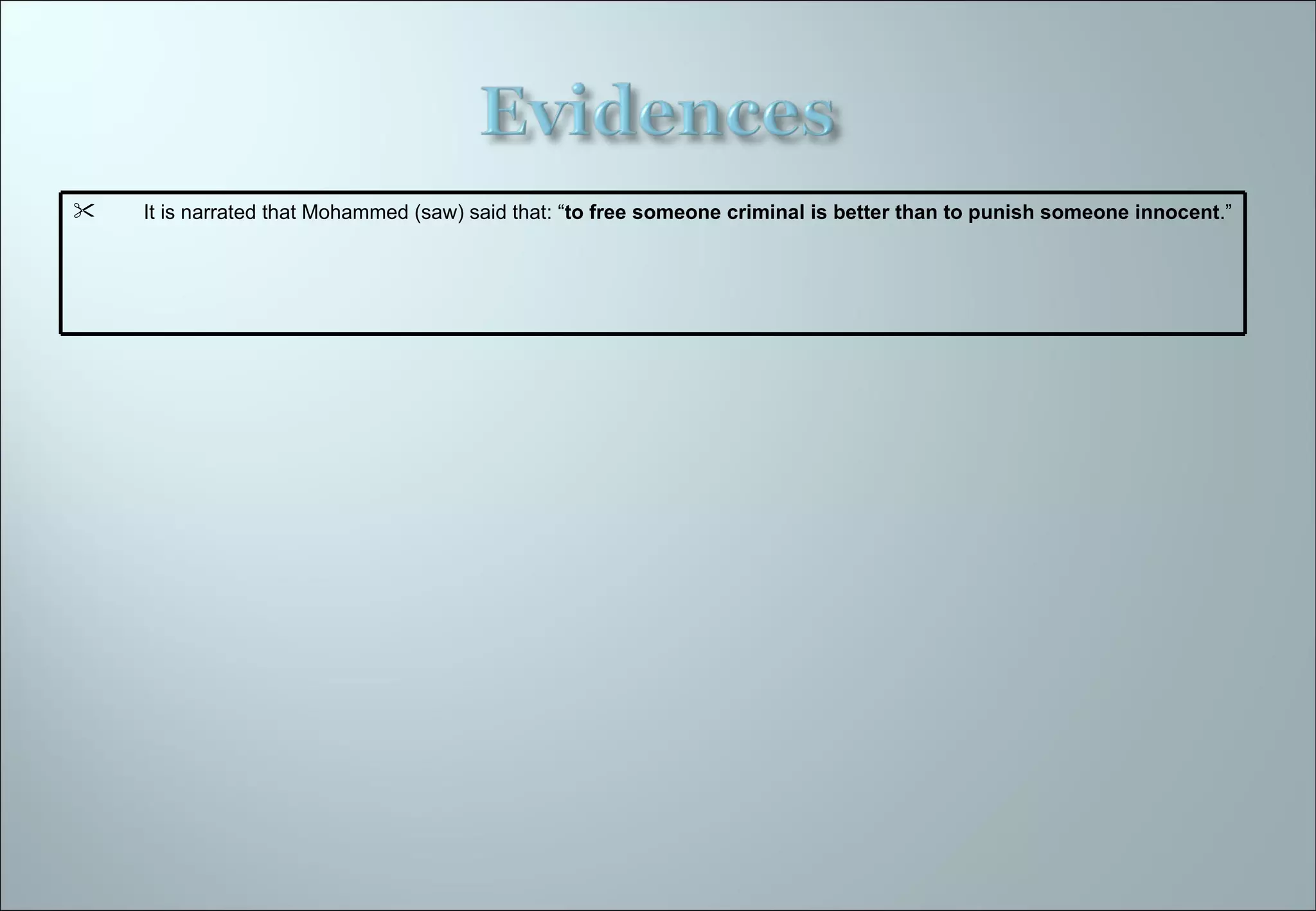 Judicial system in Islam | PPT