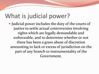 Judicial system | PPTX