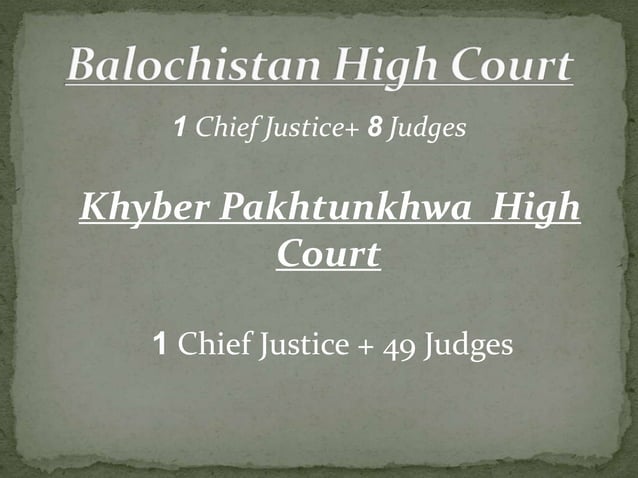 Judicial system of pakistan | PPTX