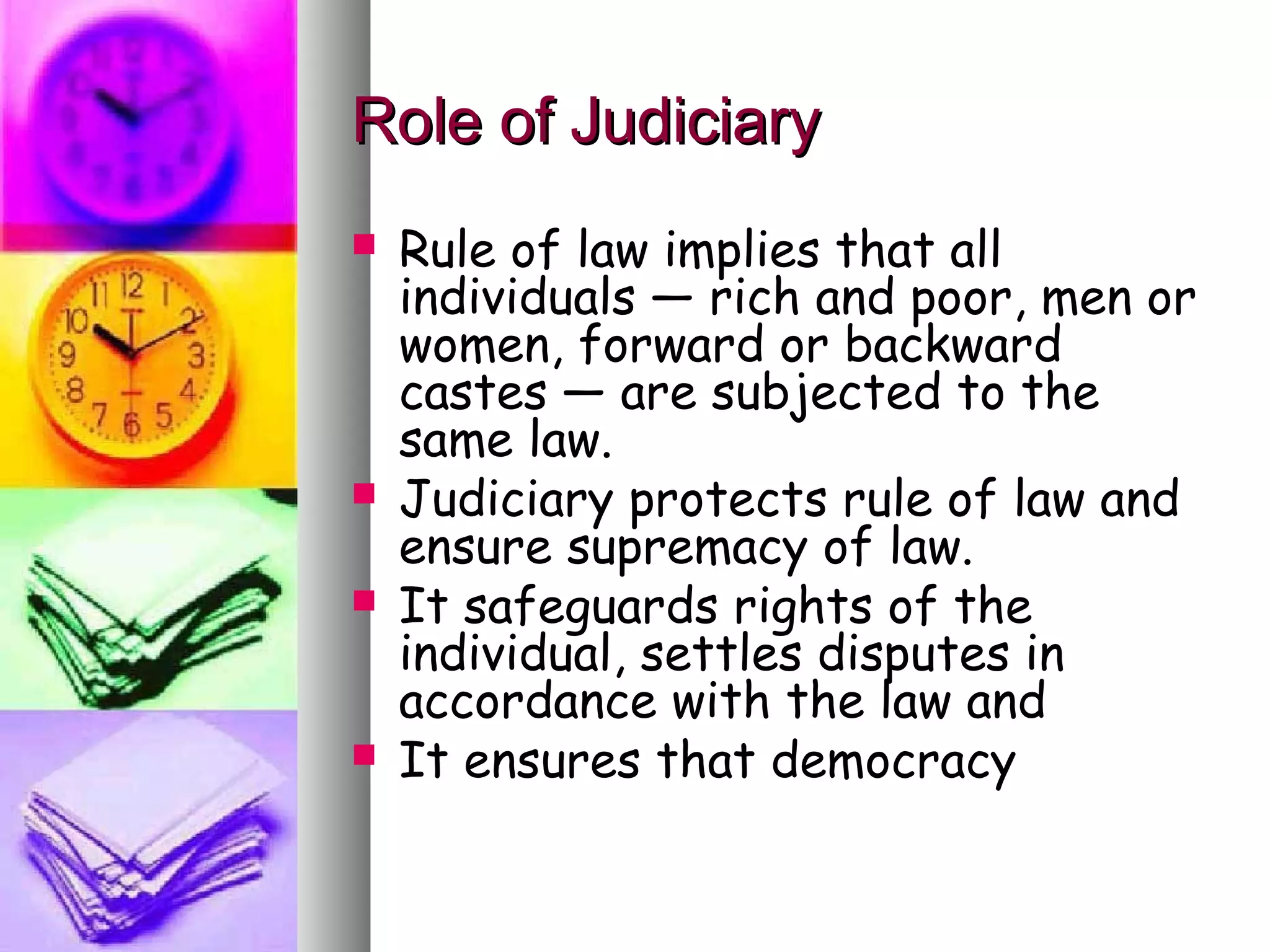 Judiciary in India | PPT