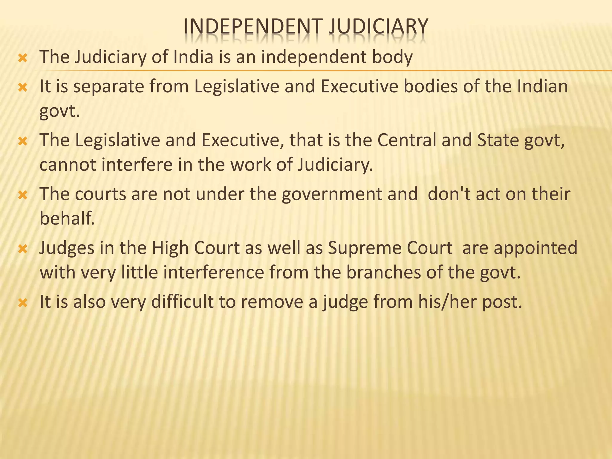 Judiciary | PPTX