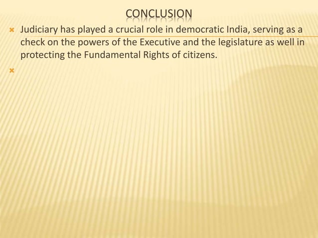 Judiciary | PPTX