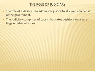 Judiciary | PPTX
