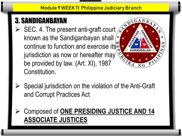 JUDICIARY BRANCH.pptx | Law