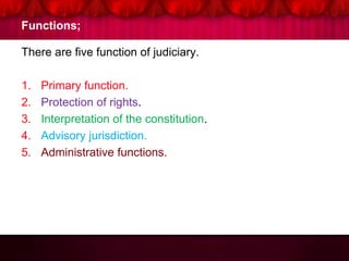 Judiciary | PPT