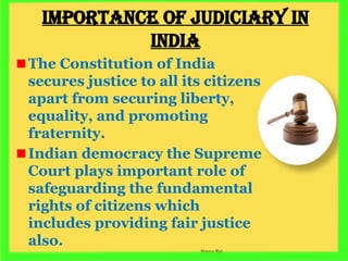 judiciary class 8 grade best civics ch 5 .ppt