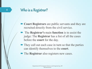 Judiciary information management system | PPTX