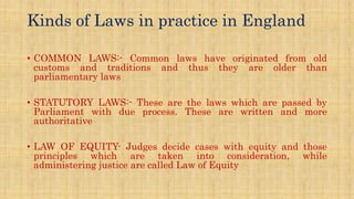 Judiciary in the united kingdom (english) | PPTX