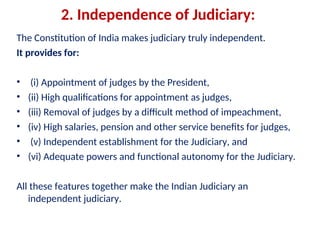 Judiciary of indian lower courts for justice.ppt