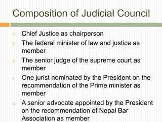 Judiciary of nepal part 2 | PPTX
