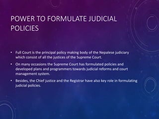 Judiciary of Nepal part 1 | PPT