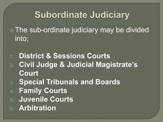 Judiciary system of pakistan | PPTX
