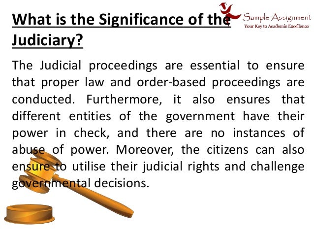 Judiciary: What is Judiciary? Its Elements and Significance | PPT