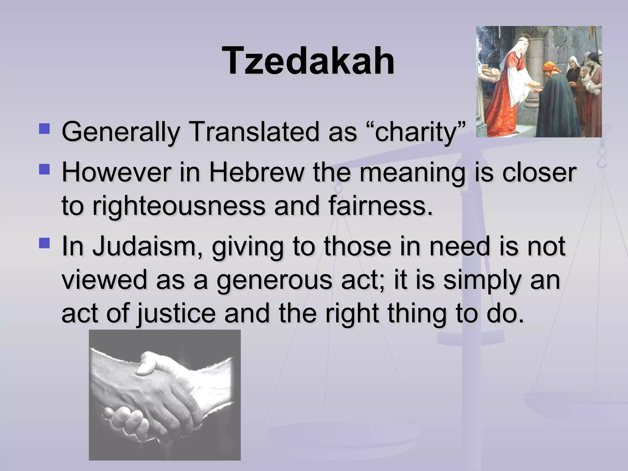 Core Ethical Teaching of Judaism | PPT