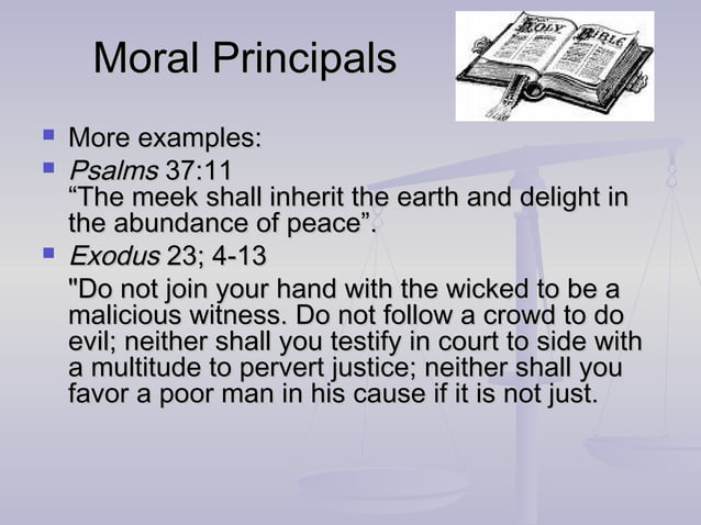 Core Ethical Teaching of Judaism | PPT