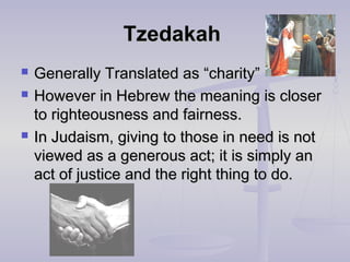 Core Ethical Teaching of Judaism | PPT