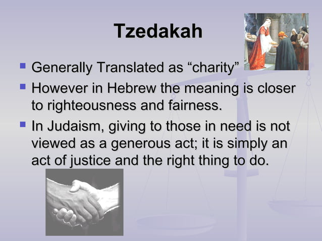 Core Ethical Teaching of Judaism | PPT