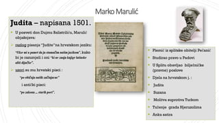 Judita Marko Marulic | PDF