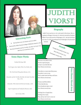 Judith viorst | PDF