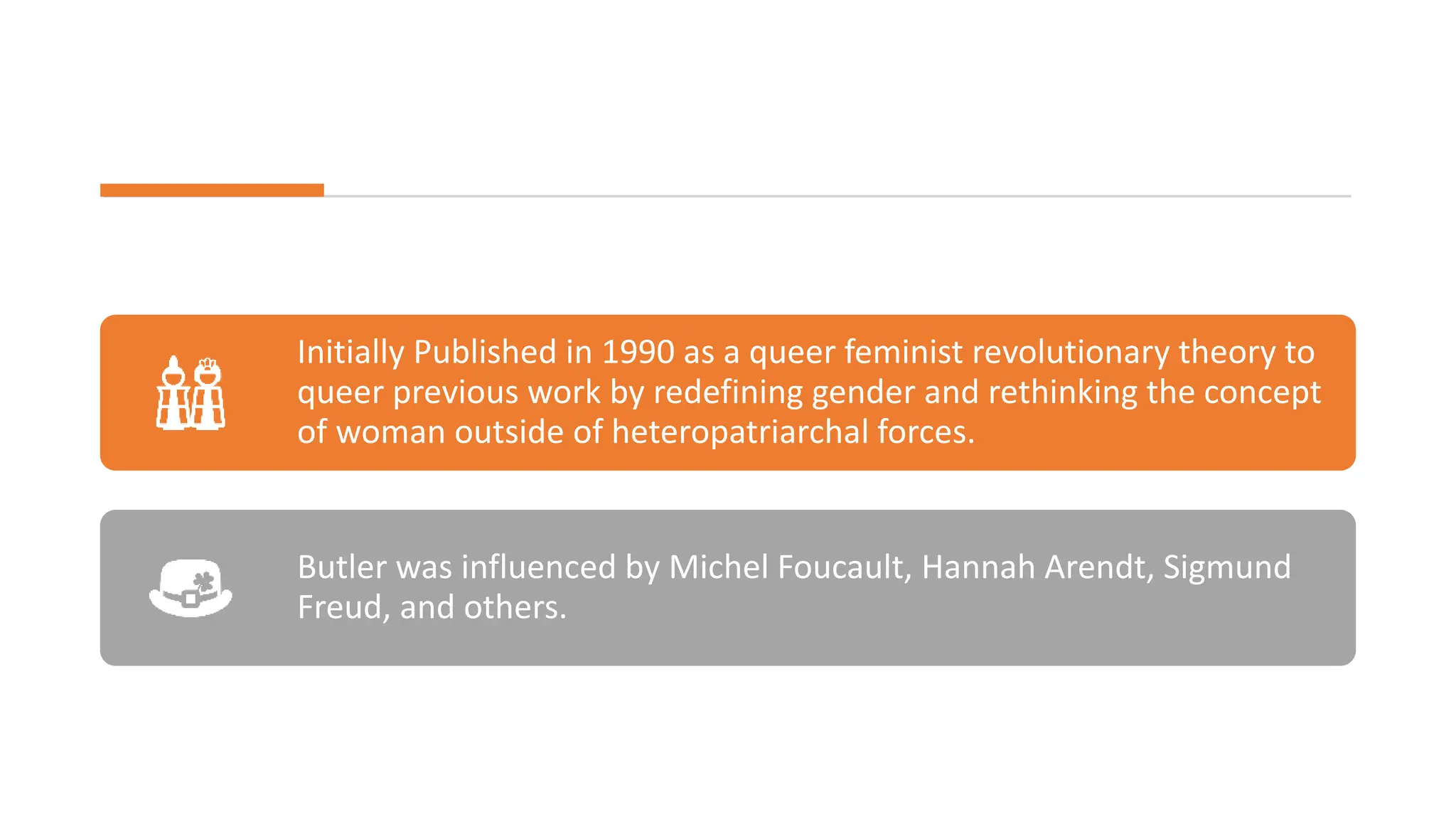 Judith Butler: Gender Trouble | PPTX