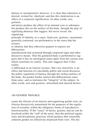 JudithButlerGender TroubleFeminism and the Subve.docx