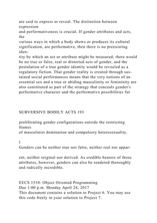 JudithButlerGender TroubleFeminism and the Subve.docx