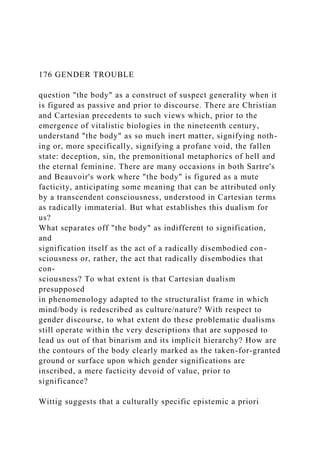 JudithButlerGender TroubleFeminism and the Subve.docx