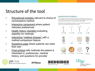 My Birth Control: Engaging Patients and Providers in Shared Decision ...
