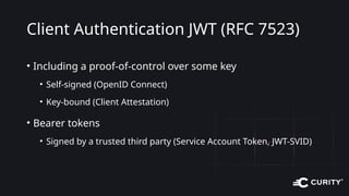 OAuth Well Played – Mods and Combos for the Cloud Native API Security Game - Judith Kahrer ...