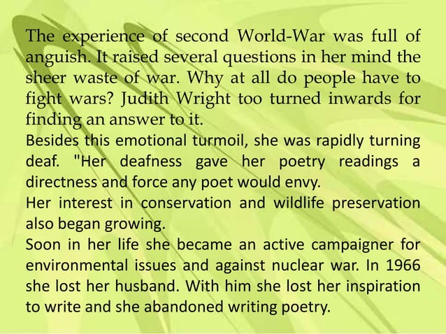 Judith Wright's poem Legend | PPT