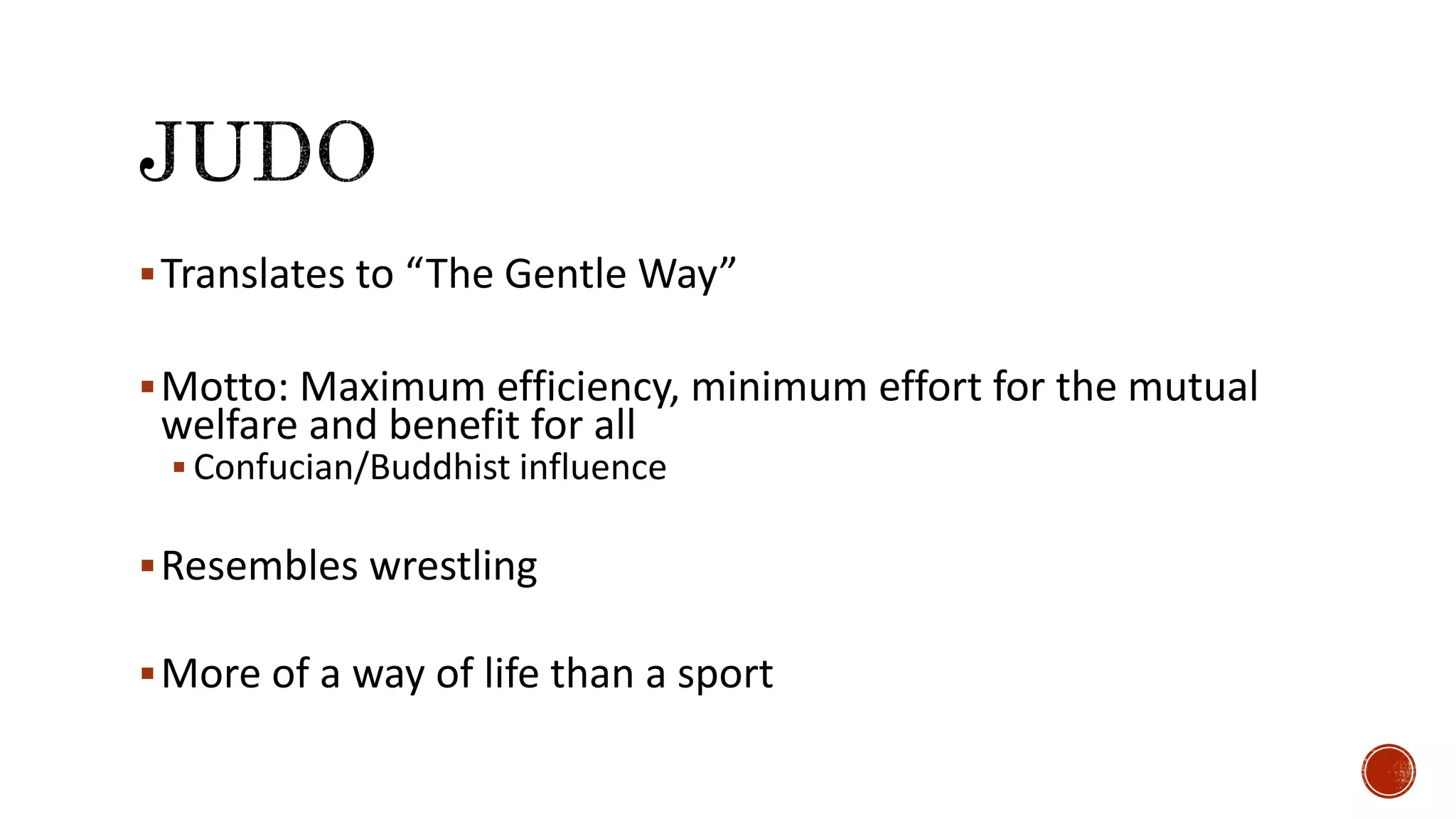 Judo presentation 1 | PPTX