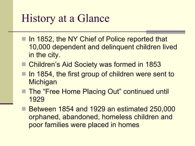 Orphan trains presentation | PPT