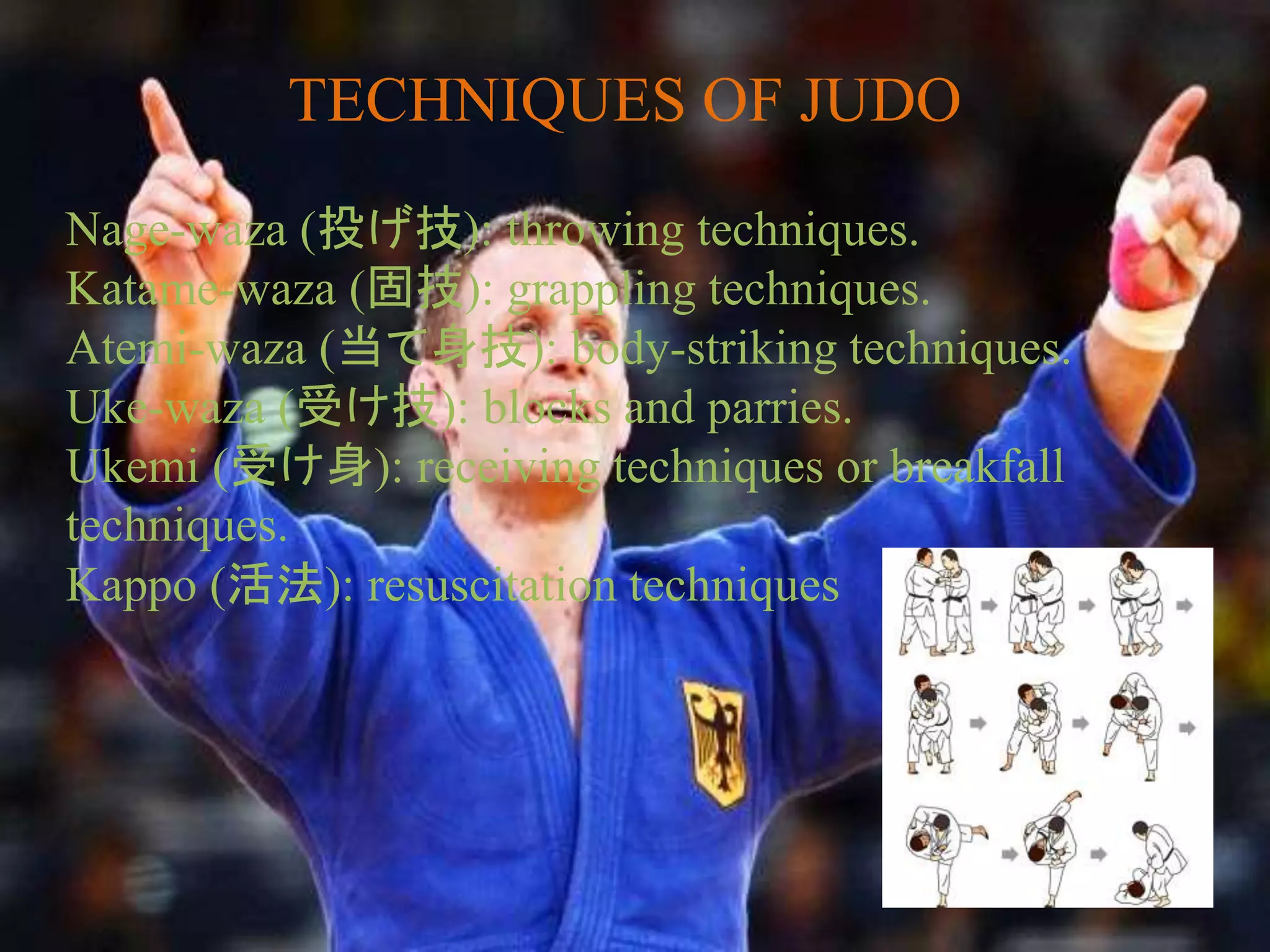 Judo skills and techniques | PPTX