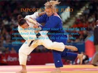 Judo skills and techniques | PPTX
