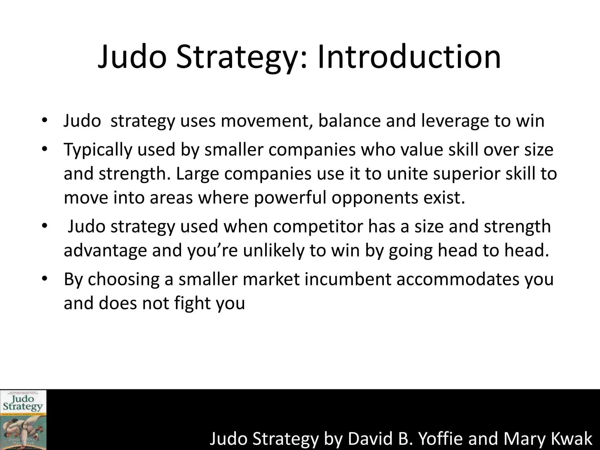Judo Strategy | PPTX