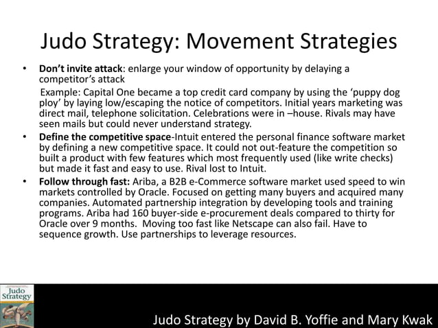 Judo Strategy | PPT