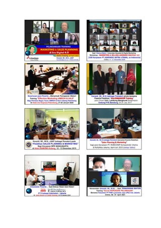 Judul-Judul Training (Bidang "PEMASARAN, PROMOSI & PENJUALAN") utk ...