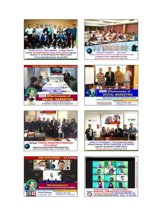 Judul-Judul Training (Bidang "PEMASARAN, PROMOSI & PENJUALAN") utk ...